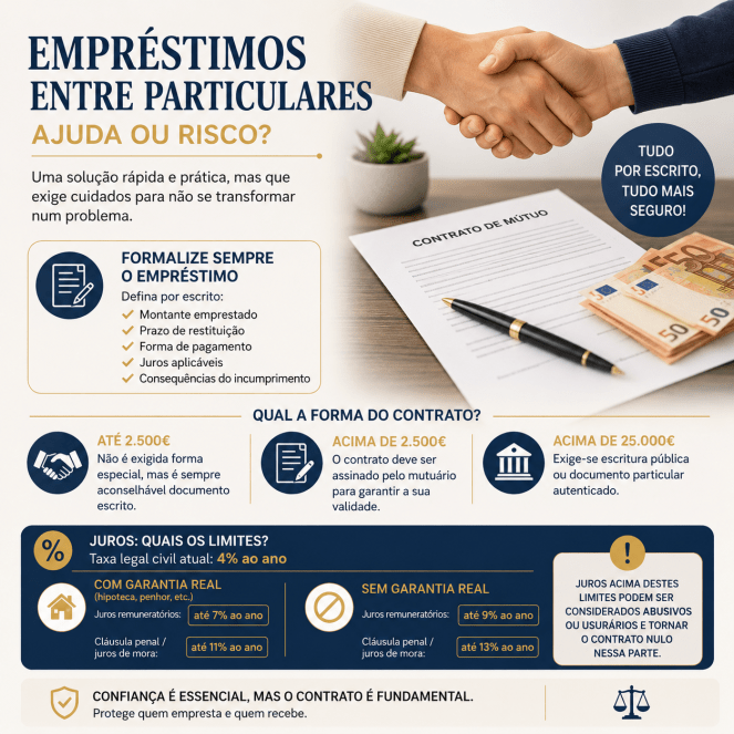 Empréstimos particulares, o que deve saber – Paulo Guerra Alves